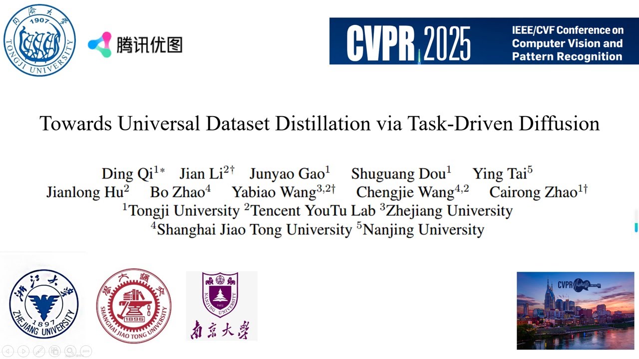 Cvpr 25 Towards Universal Dataset Distillation Via Task Driven