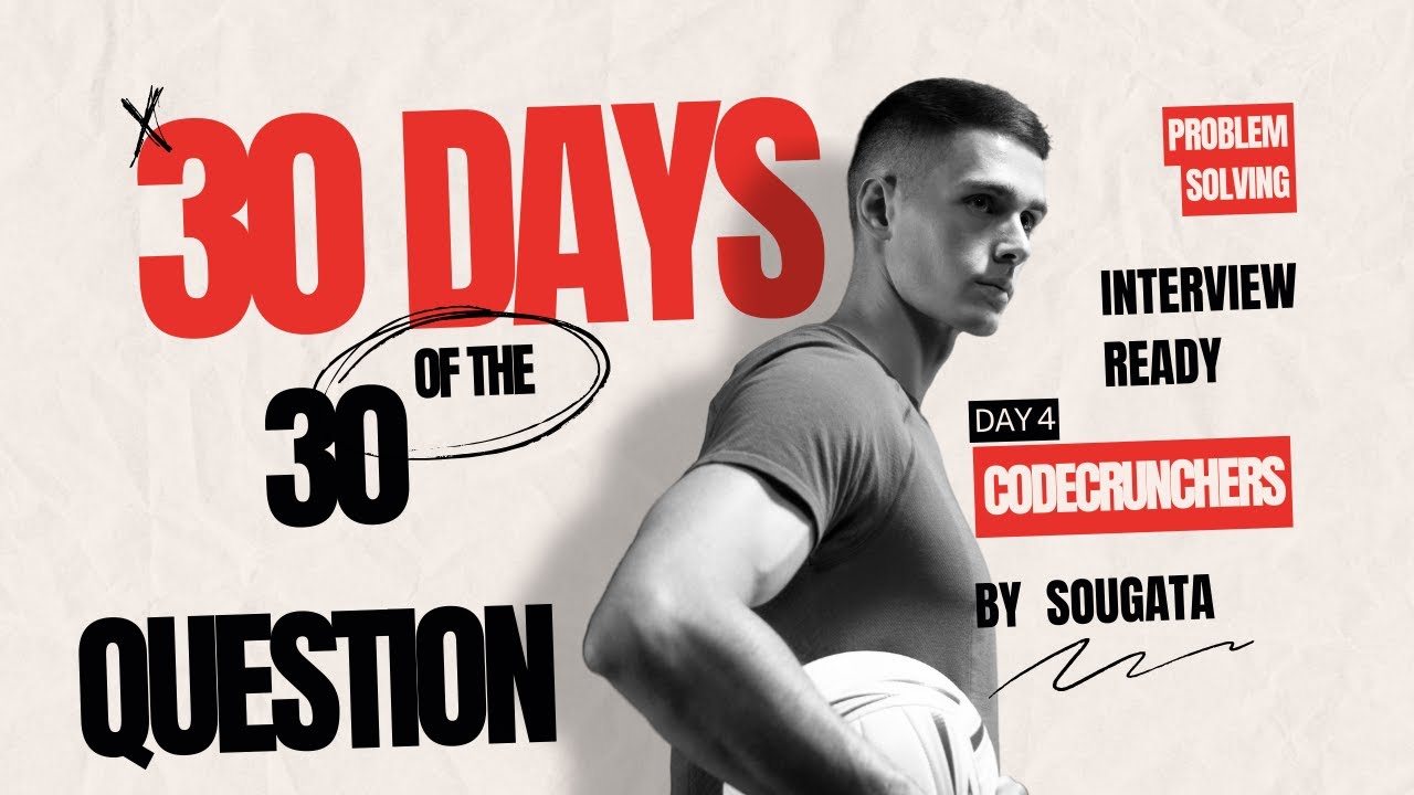 Day 4 30 Days Coding Challenge Live Coding Discussion From