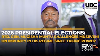 Rtd Gen Mugisha Muntu Questions Museveni On Impunity In His Regime ...