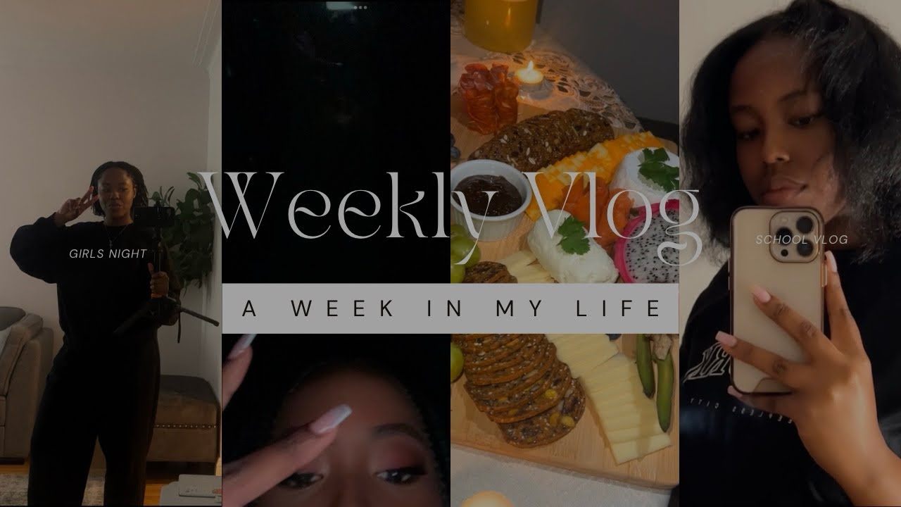 College Vlog Grwm Board Night Youtube