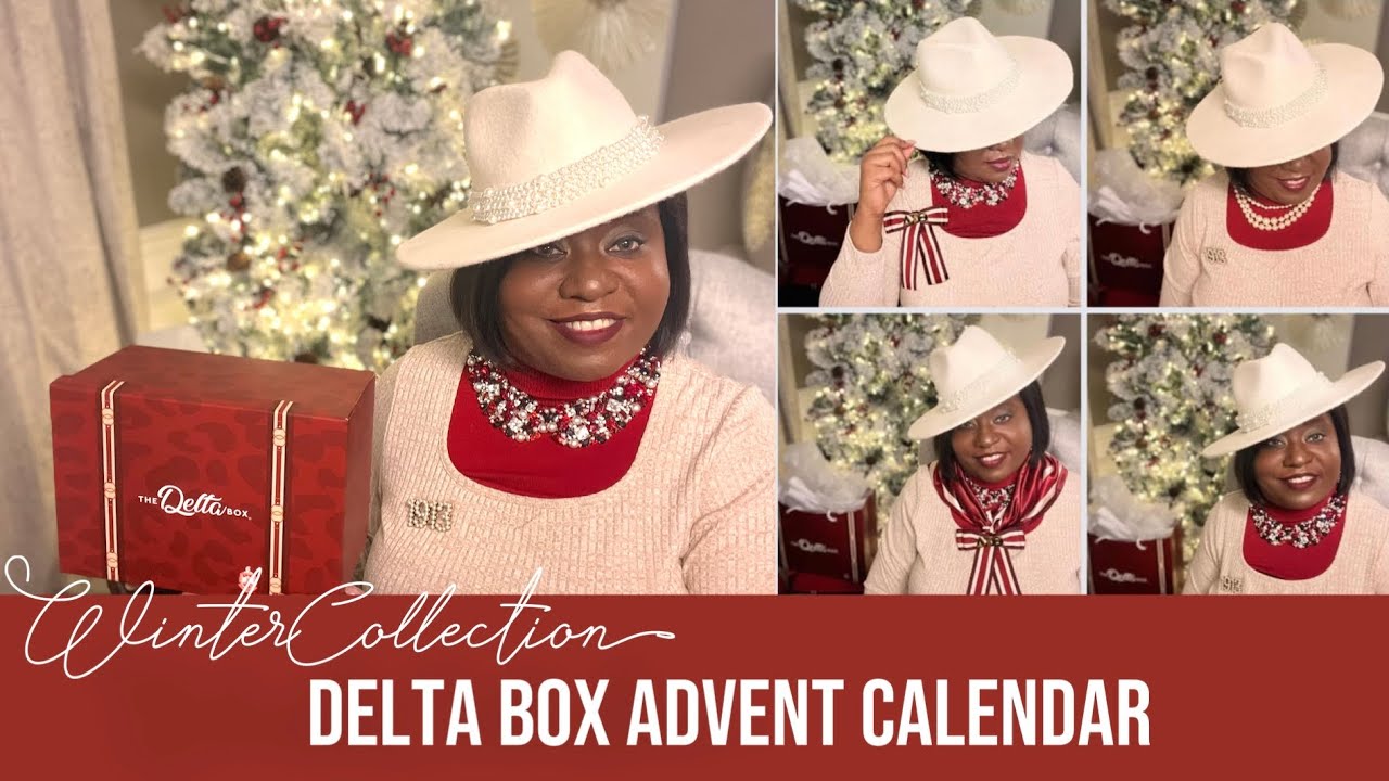 Revealing Of The Delta Box Advent Calendar Styling Ideas Youtube