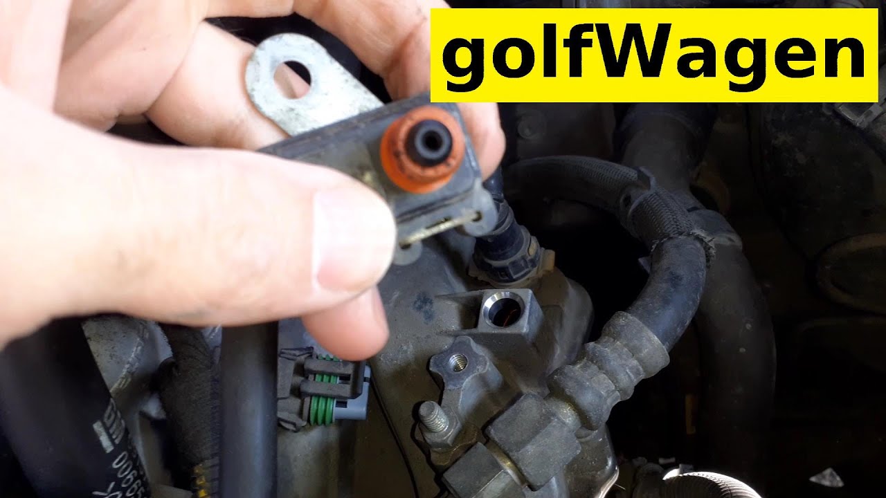 Opel Astra G Map Sensor Replacement P0105 Youtube