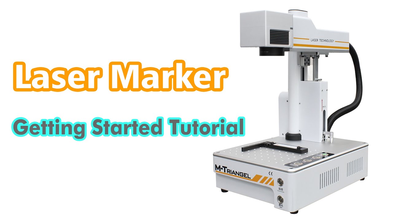 How To Use Laser Marking Machine Marking Operating Guide Youtube
