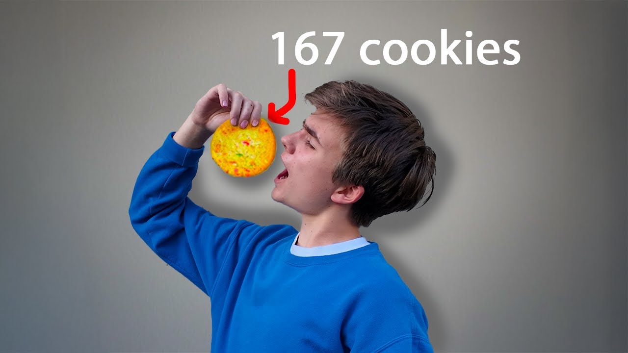 I Mixed Every Cookie Into One Cookie Youtube