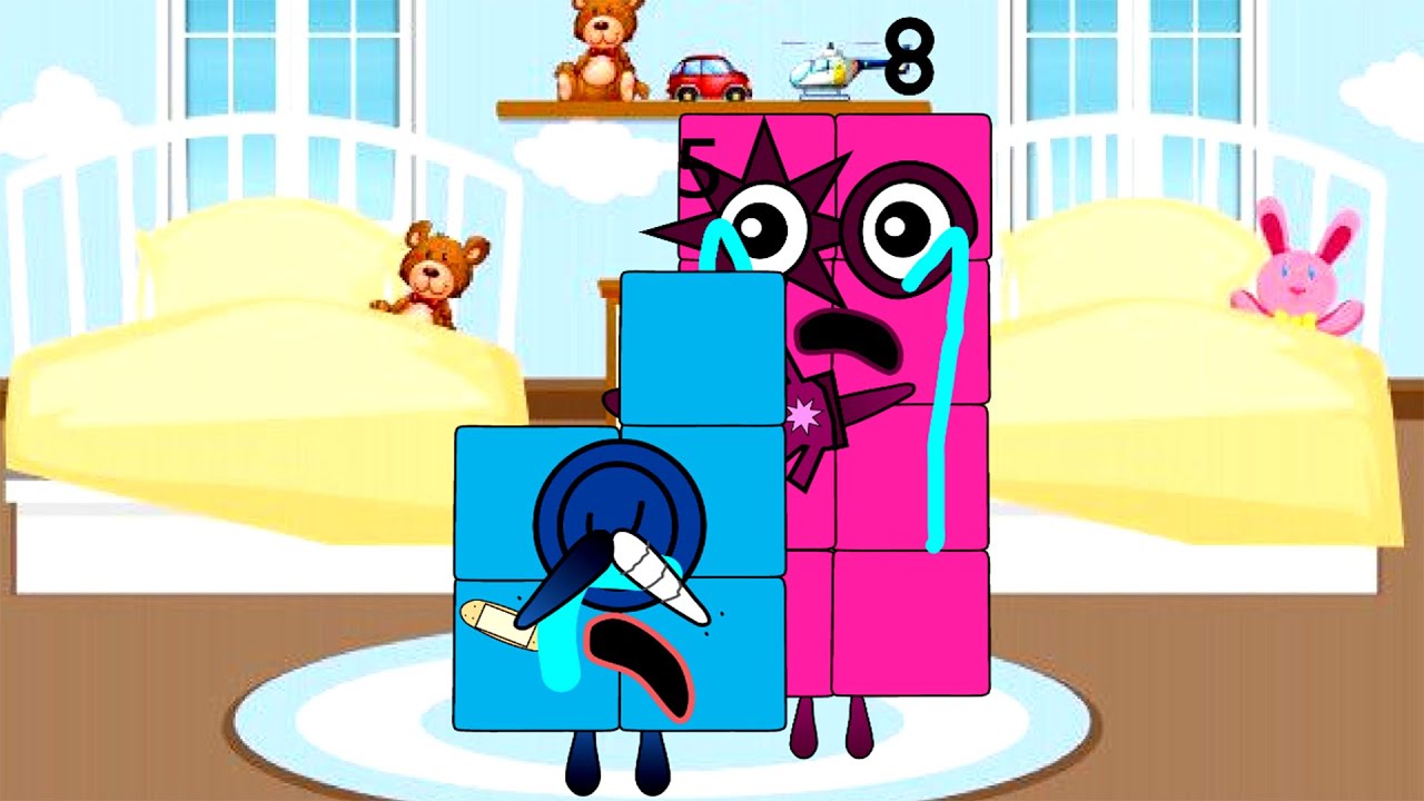 Numberblocks Full Five Crying While Doing Homework Youtube