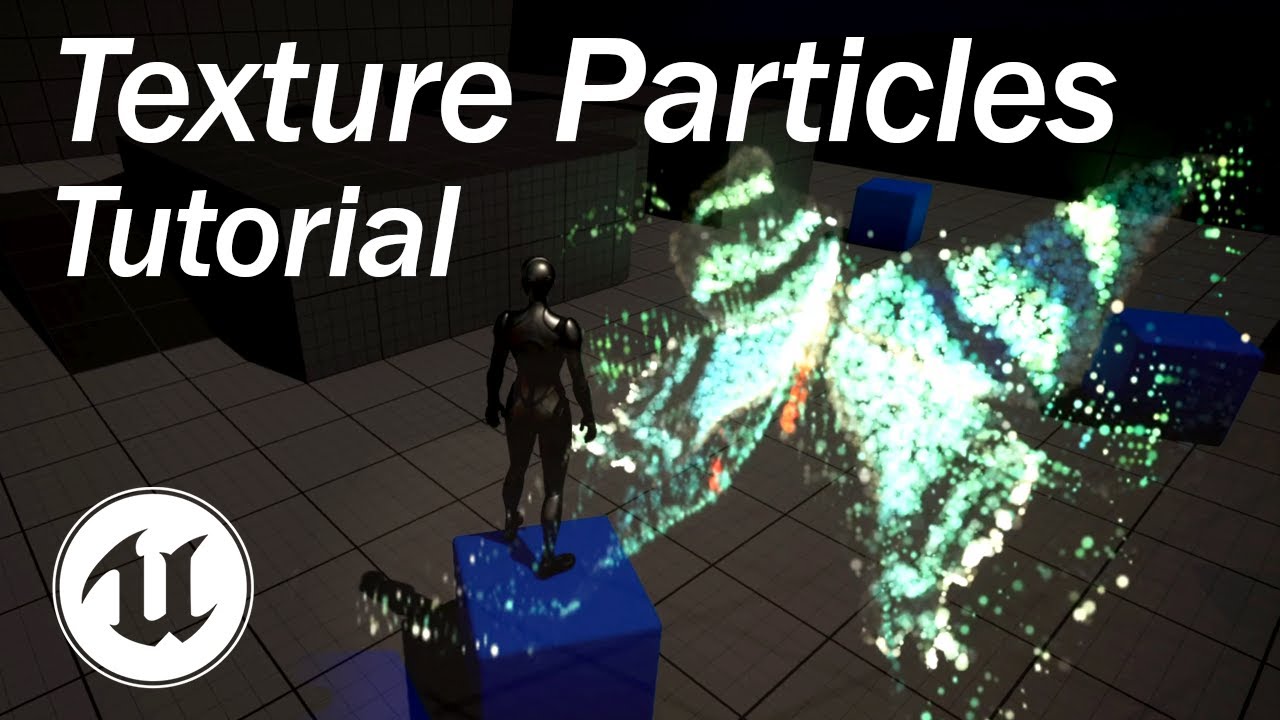 Ue5 Niagara Sample Texture Particle Tutorial Youtube