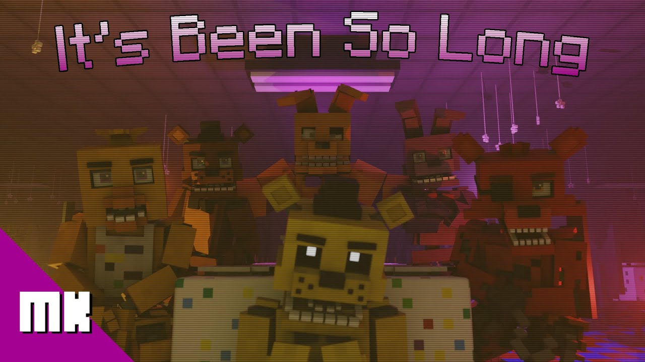 It S Been So Long Fnaf Minecraft Animation Remix Cover By