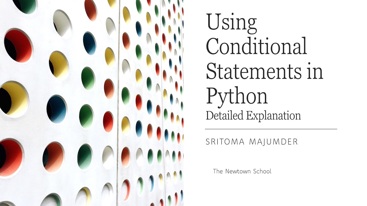 Using Conditional Statements In Python If Elif Else Explained With