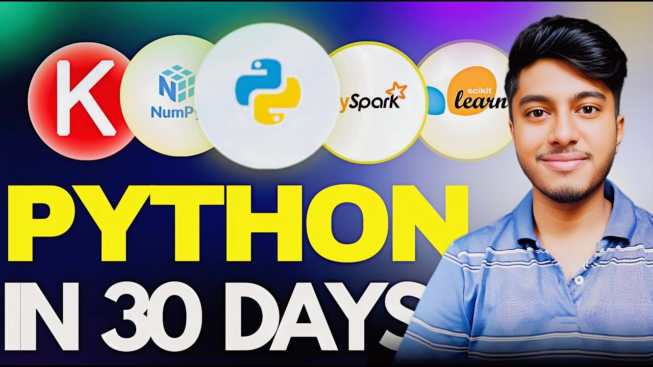 Python Challenge Master Python In 30 Days Python Tutorial Youtube