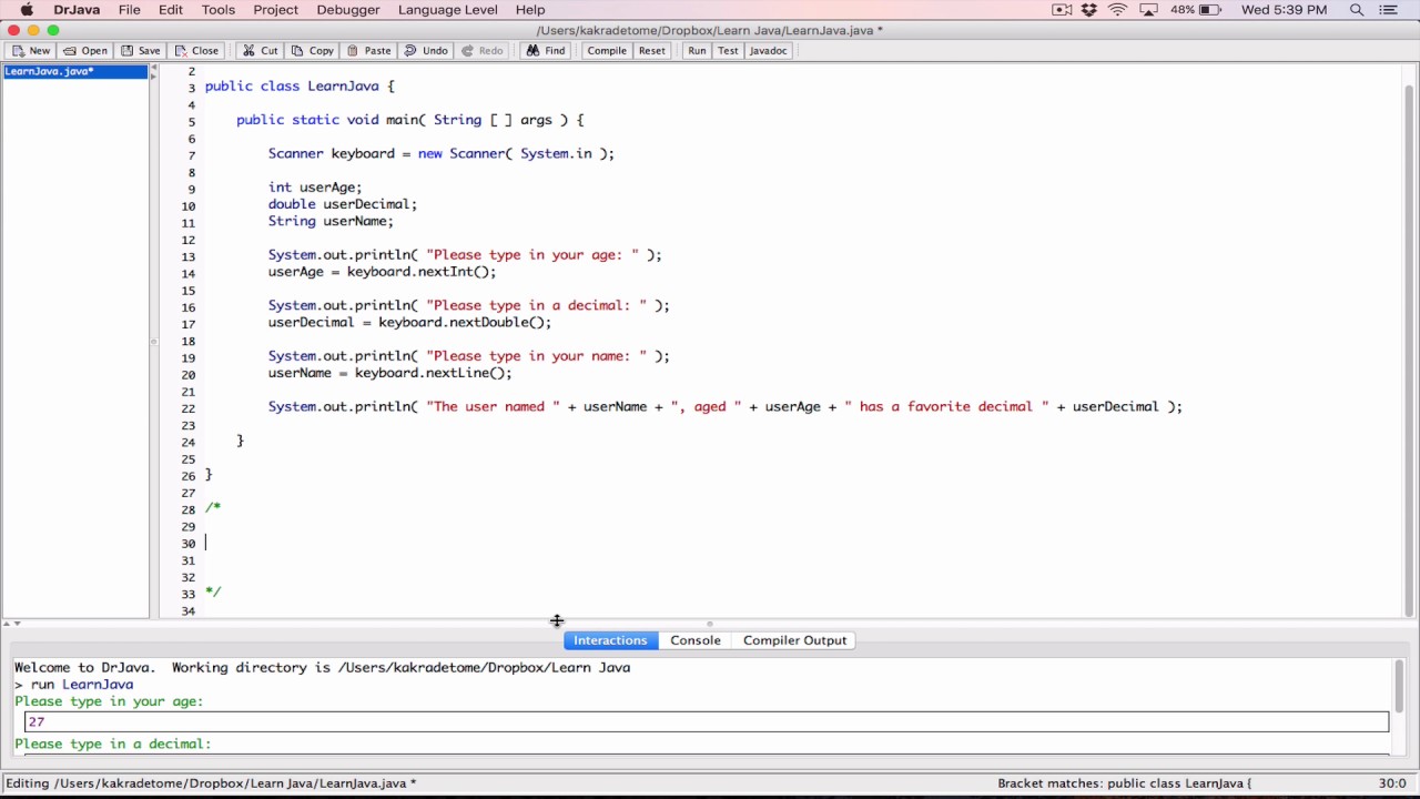 58 Problem With Mixing Nextline And Other Scanner Class Methods
