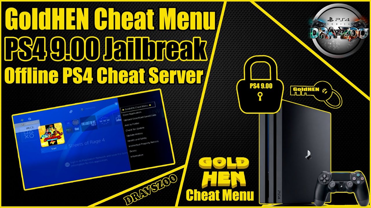 Goldhen Cheat Menu How To Cheat In The Game Offline Ps4 Cheat
