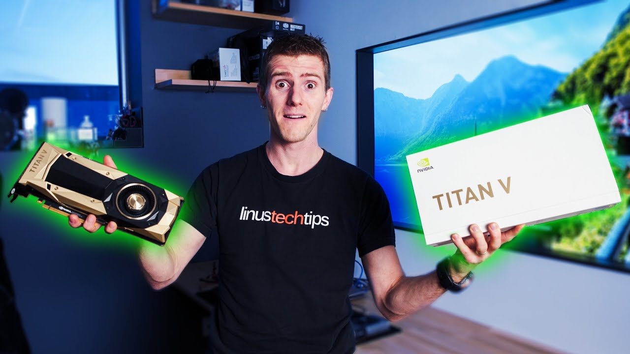 Nvidia Titan V Classic Unboxing Youtube