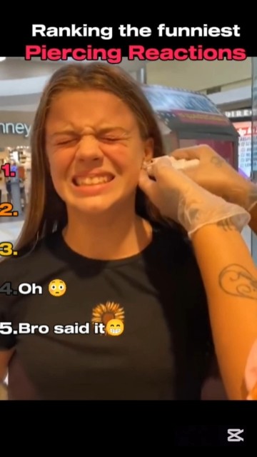 Ranking The Funniest Piercing Reactions рџ ј Youtube