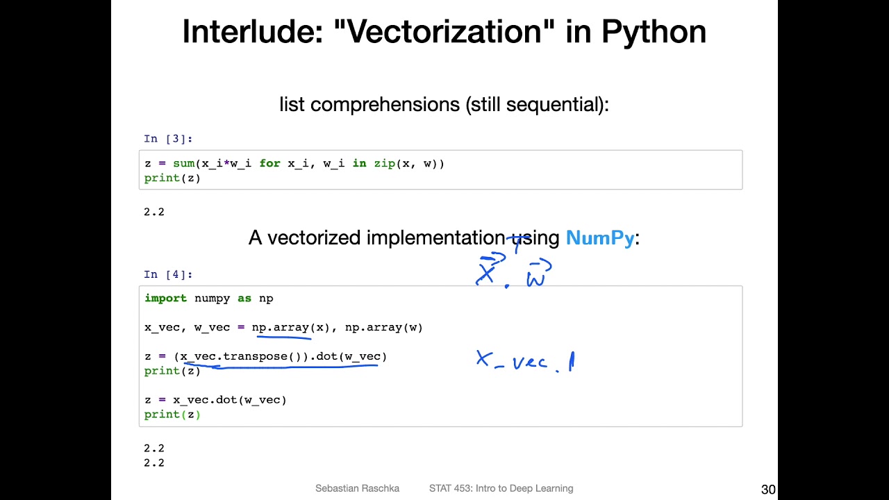 L3 3 Vectorization In Python Youtube