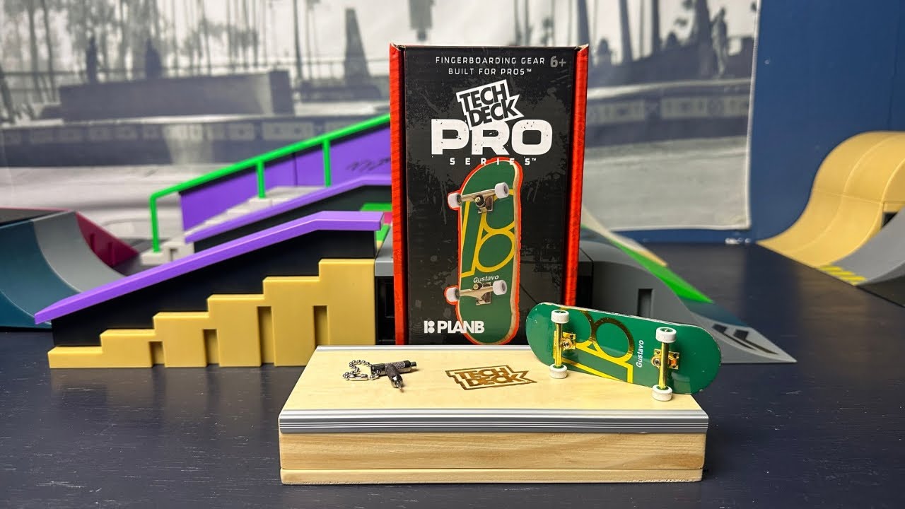 Tech Deck Pro Series Unboxing Fingerboard Youtube