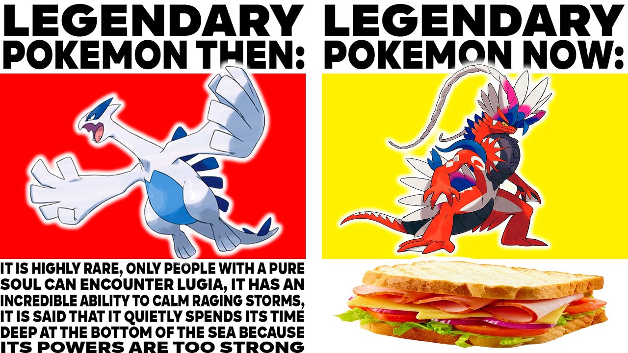 Legendary Pokemon Memes