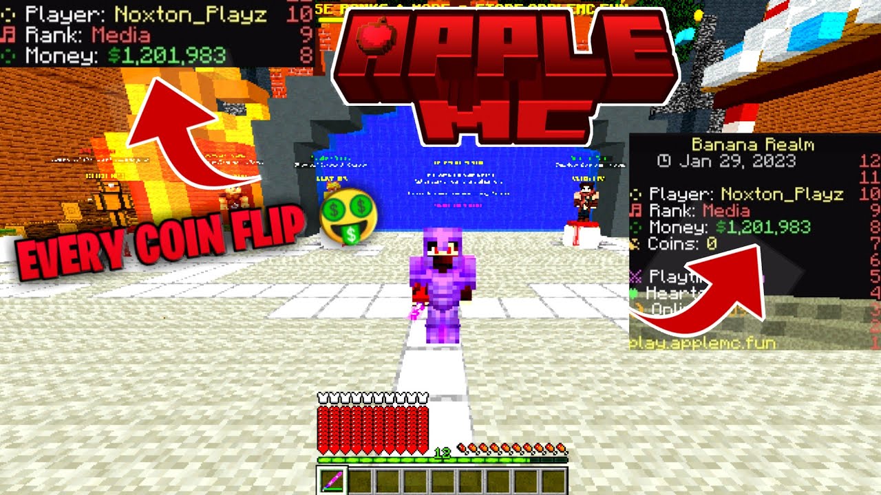 How I Win Every Coinflip In Applemc Lifesteal Server Deadliest