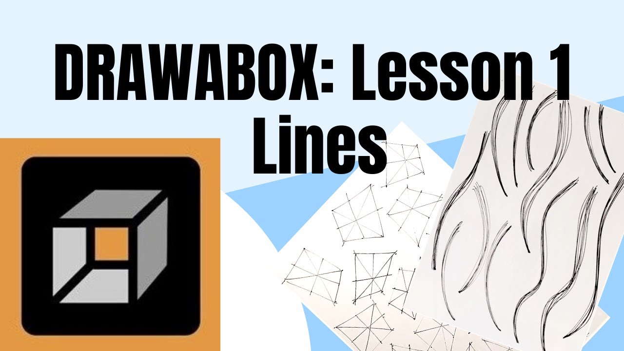 Drawabox Lesson 1 Lines Homework Exercises Youtube