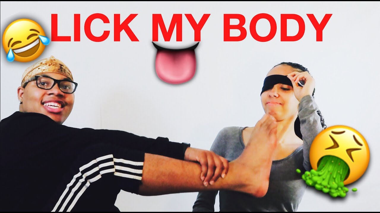Lick My Body Challenge Extremely Funny Youtube