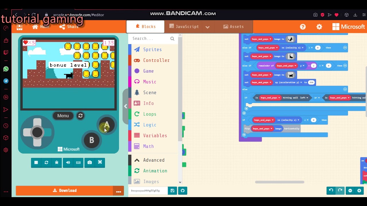 My New Arcade Makecode Game Youtube