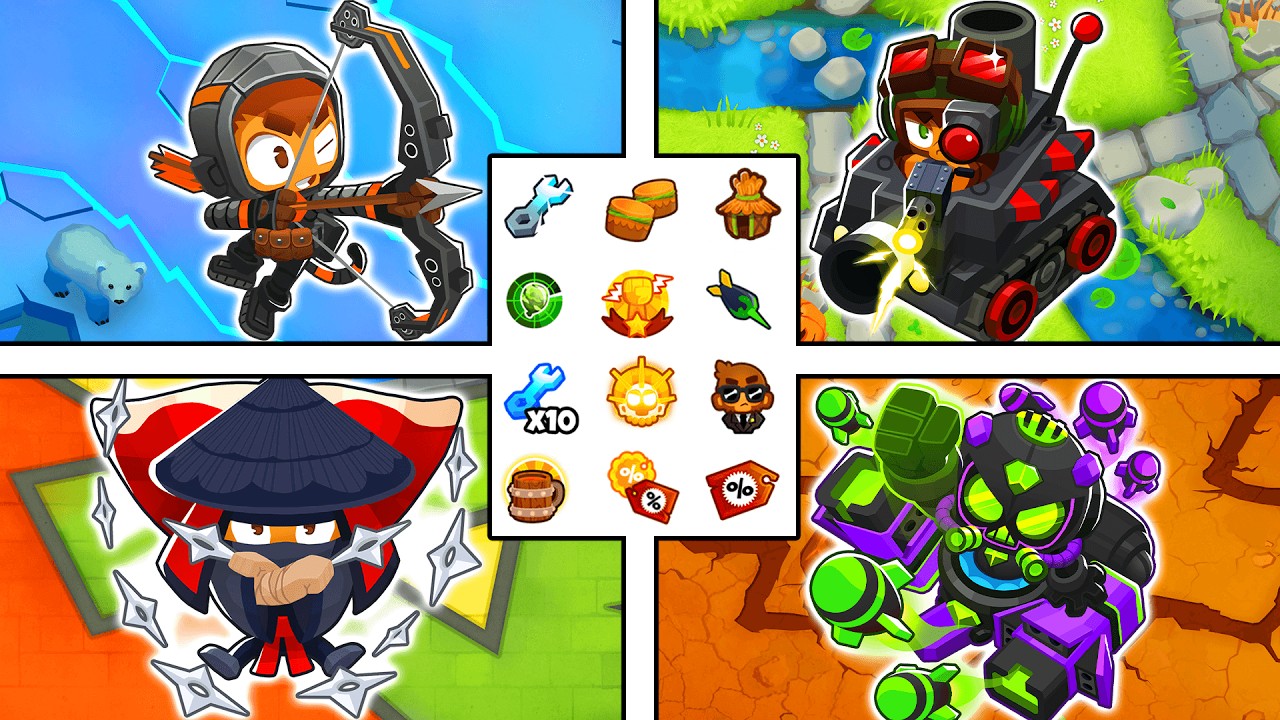 God Boosting Every Tower In Btd6 Youtube