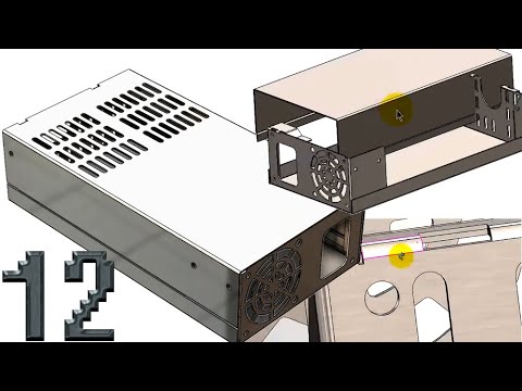 12 Project 38 Power Supply Ch Solidworks Sheet Metal Tutorial