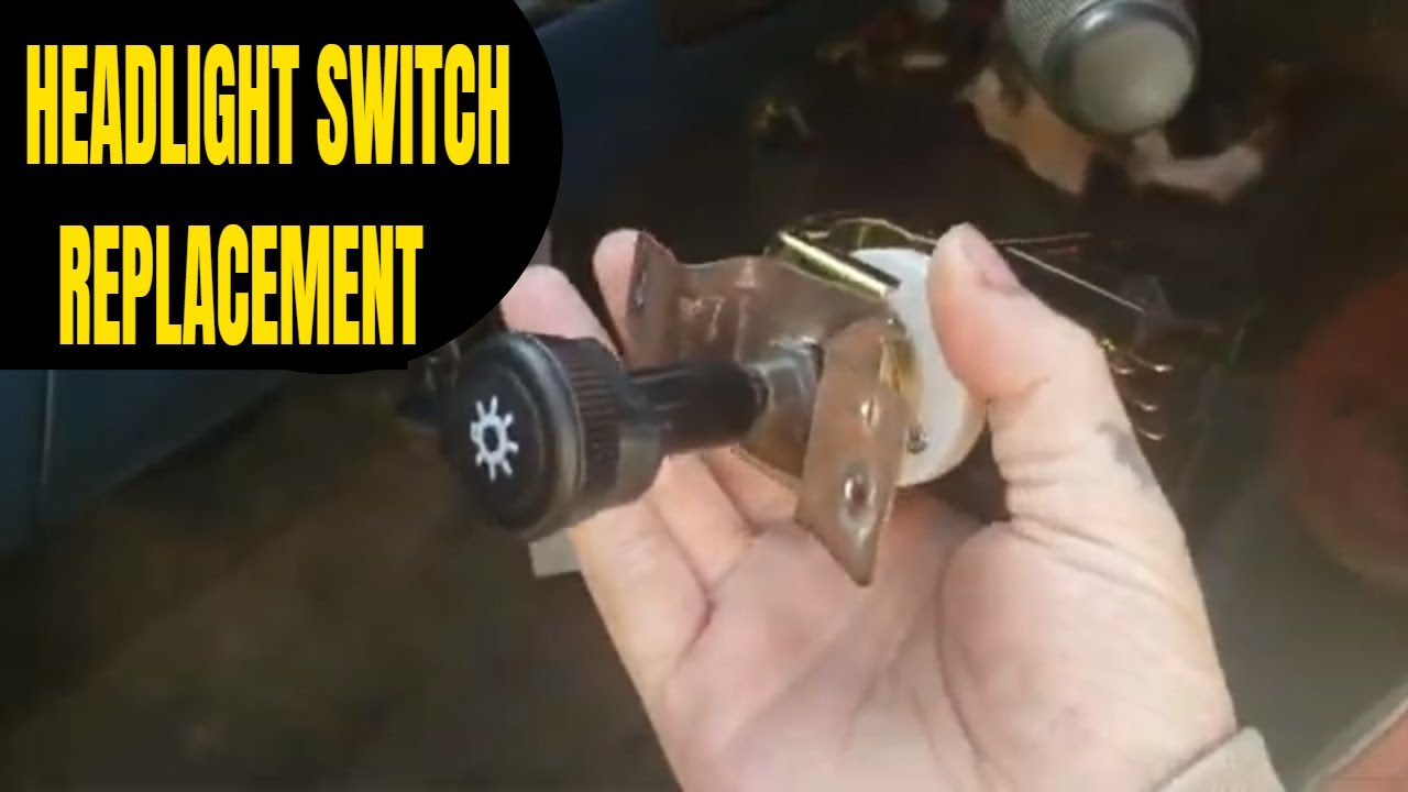 Obs Ford Headlight Switch Replacement Youtube