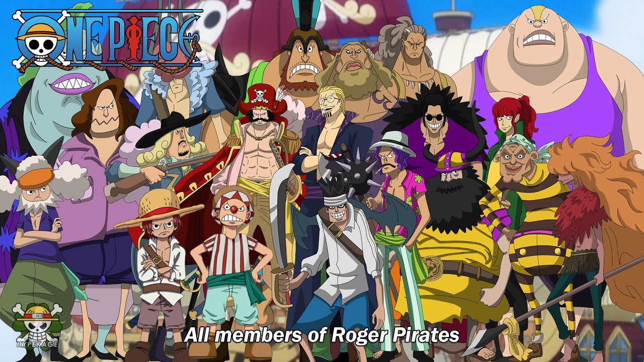 One Piece Gol D Roger Crew