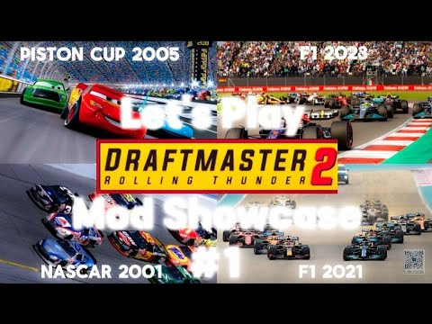 Let S Play Draftmasters 2 Mod Showcase 1 Piston Cup F1 2021 F1