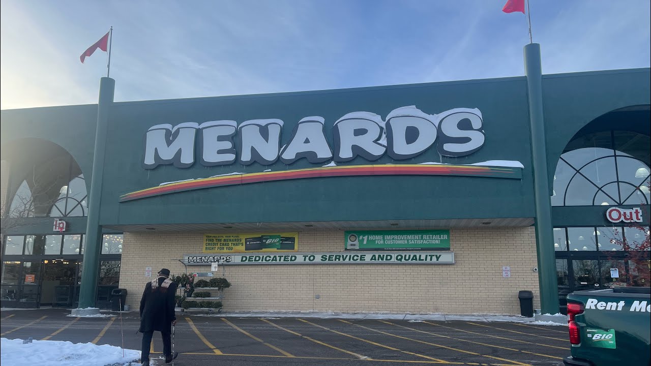 Menards Christmas Jingle Playing In Store Maple Grove Minnesota