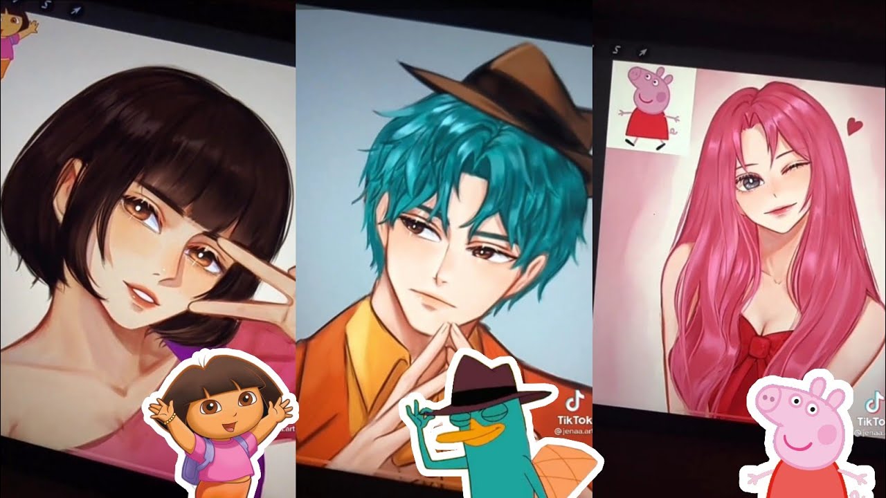 Cartoons Into Anime