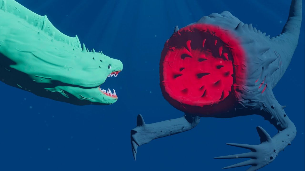 Mega Sea Eater Vs Scp 3000 Youtube