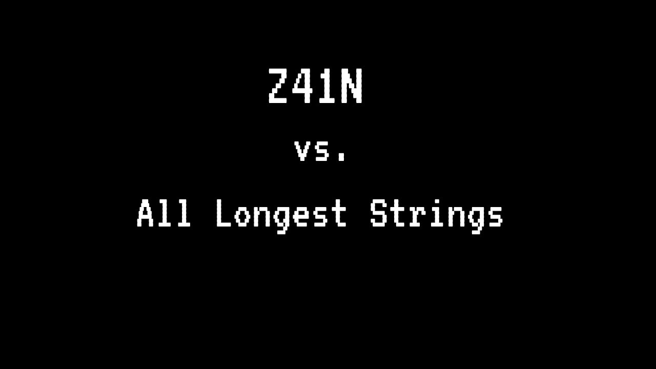 All Longest Strings Code Signal Youtube