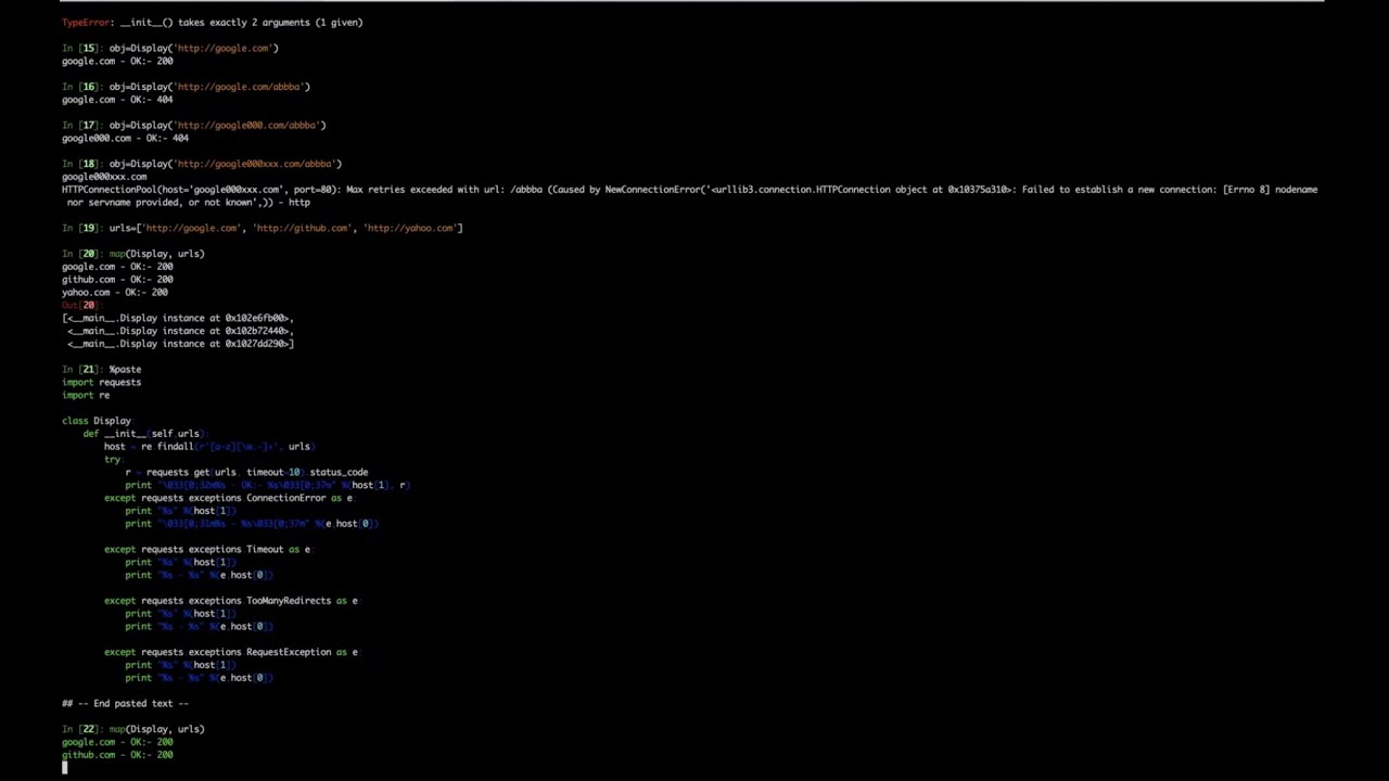 Python Requests Http Library To Retrieve Http Status Code Youtube