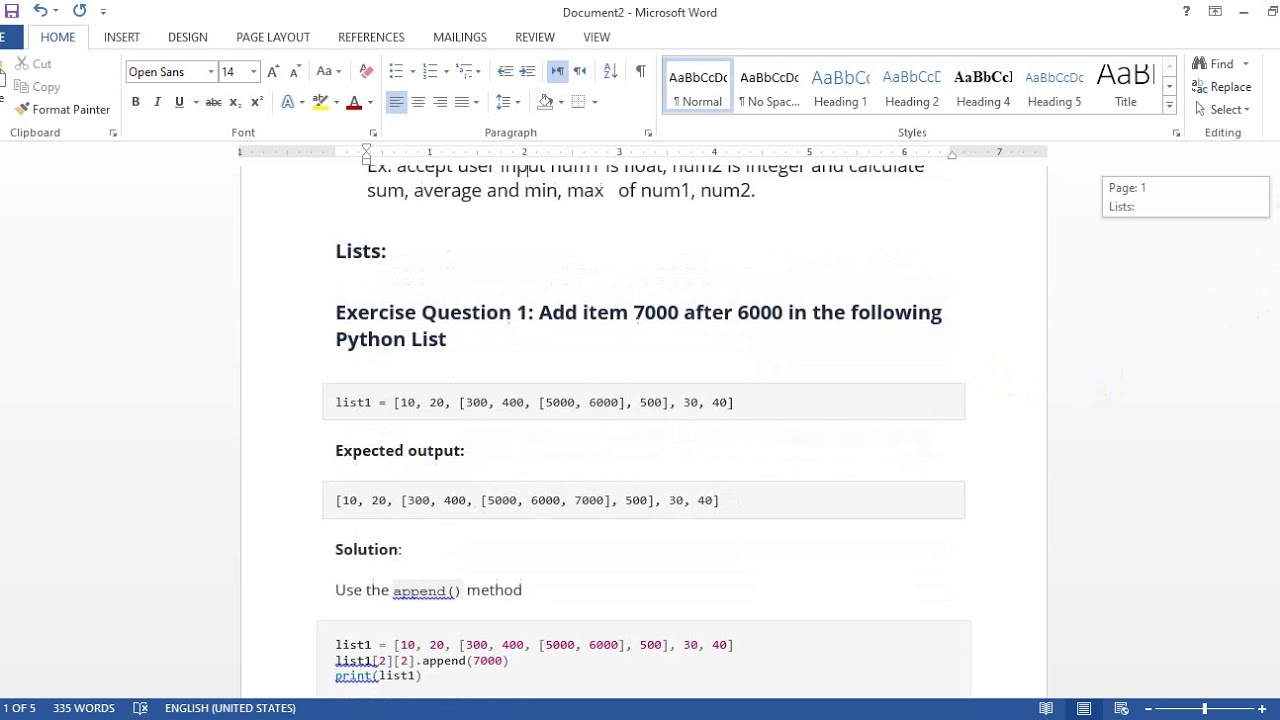 Python Exercises Part 1 Youtube