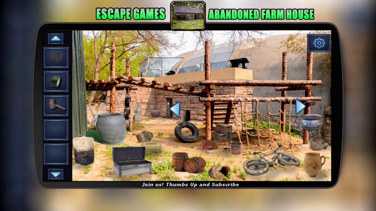 Escape Games Abandoned Farm House Full Walkthrough Solution Puzzle Game