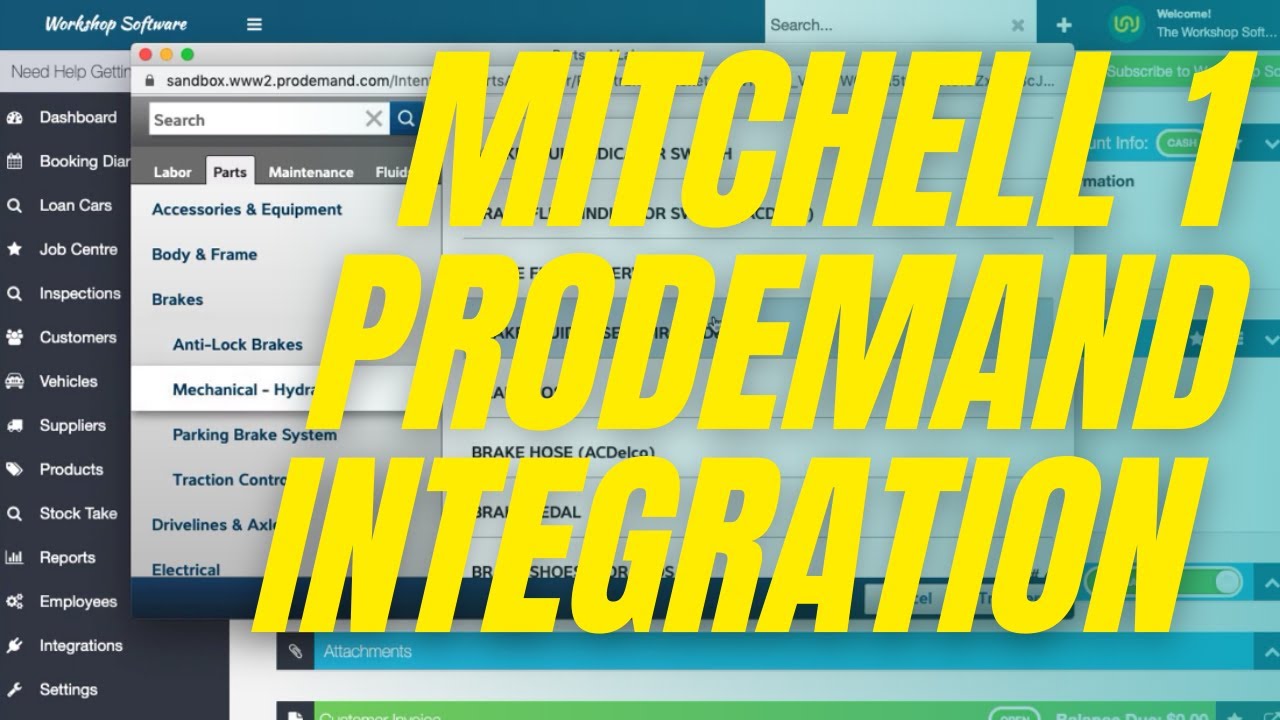 Mitchell1 Prodemand Integration Youtube