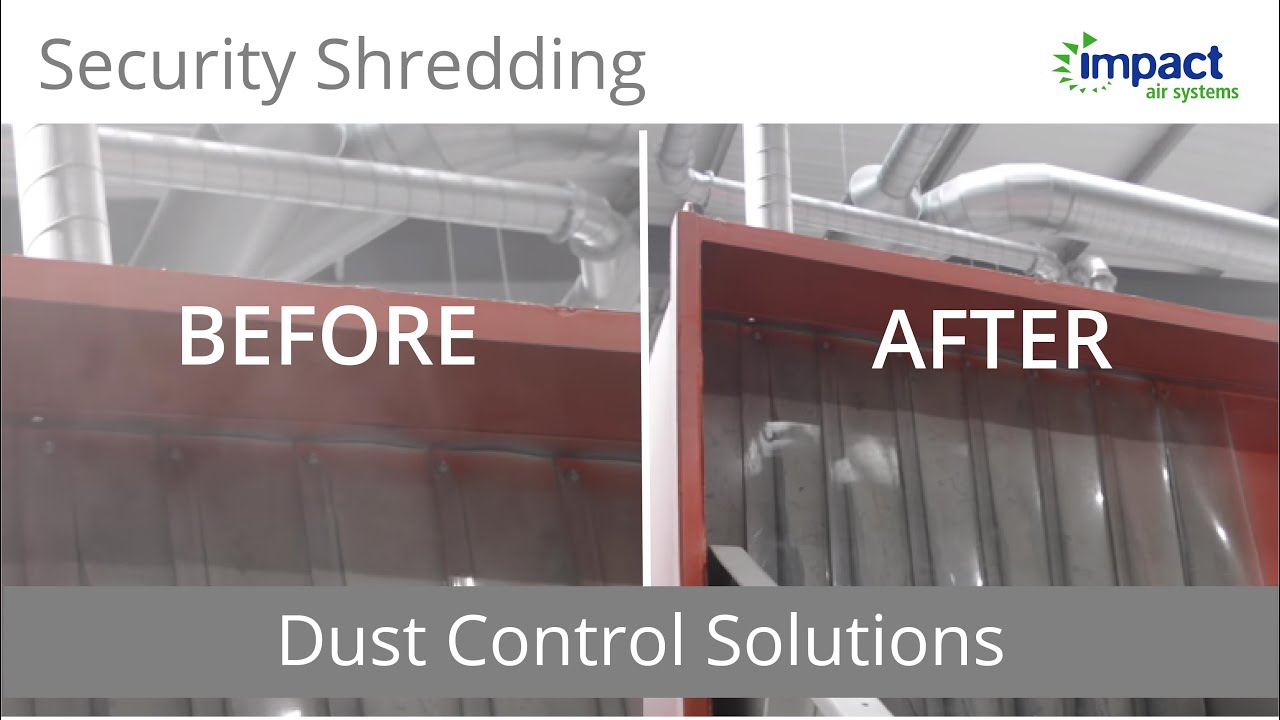 Dust Control Solutions Security Shredding Youtube