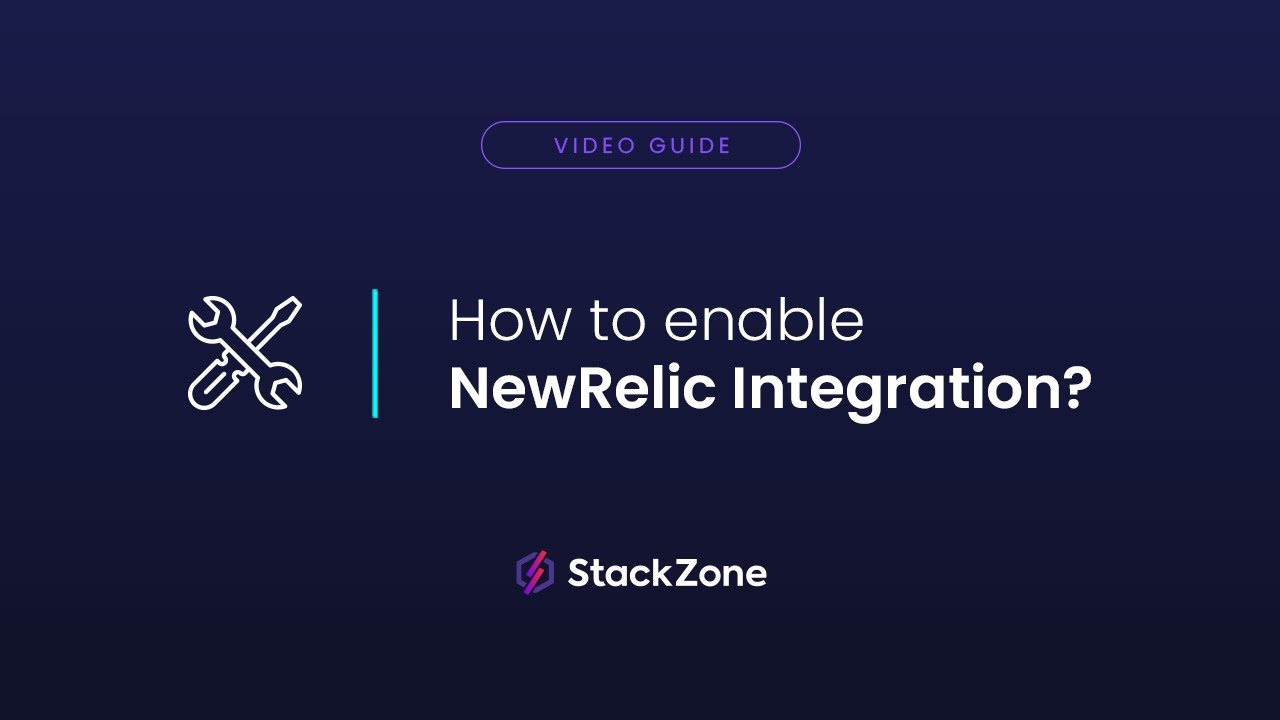 How To Enable New Relic Integration âš Stackzone Youtube