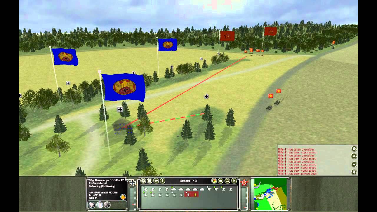 Panzer Command Ostfront Gameplay Battle Mission 1941 Youtube