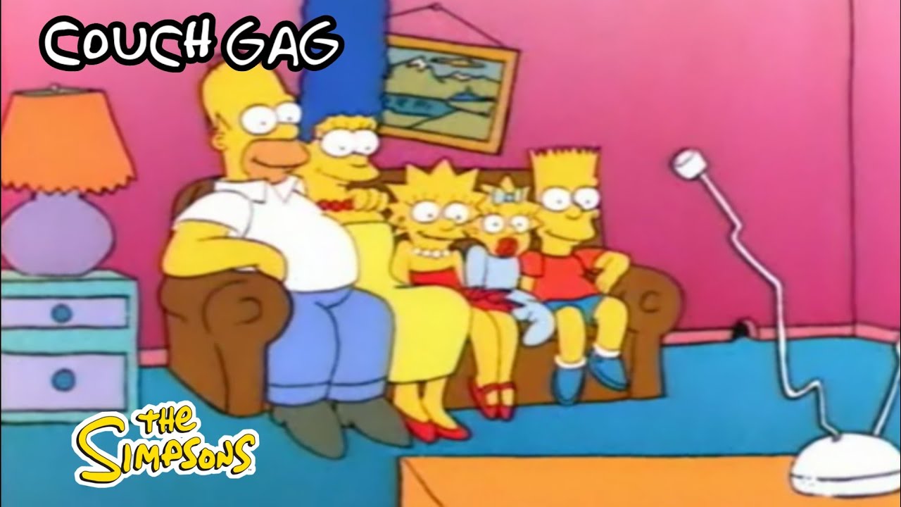 The Simpsons S1e7 The Call Of The Simpsons Couch Gag Youtube
