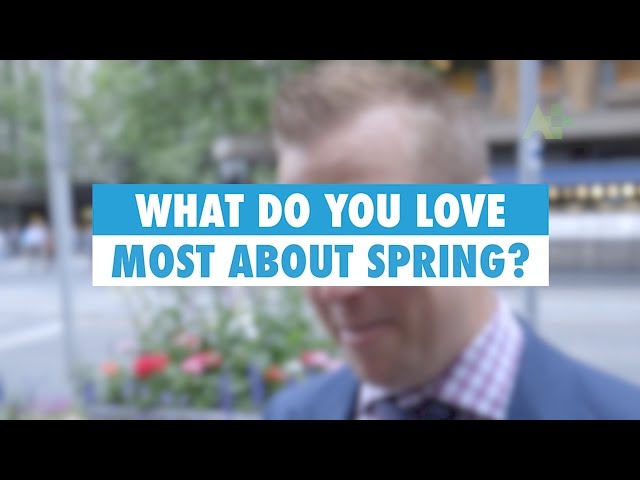 What Do You Love Most About Spring G English Esl Video Lessons