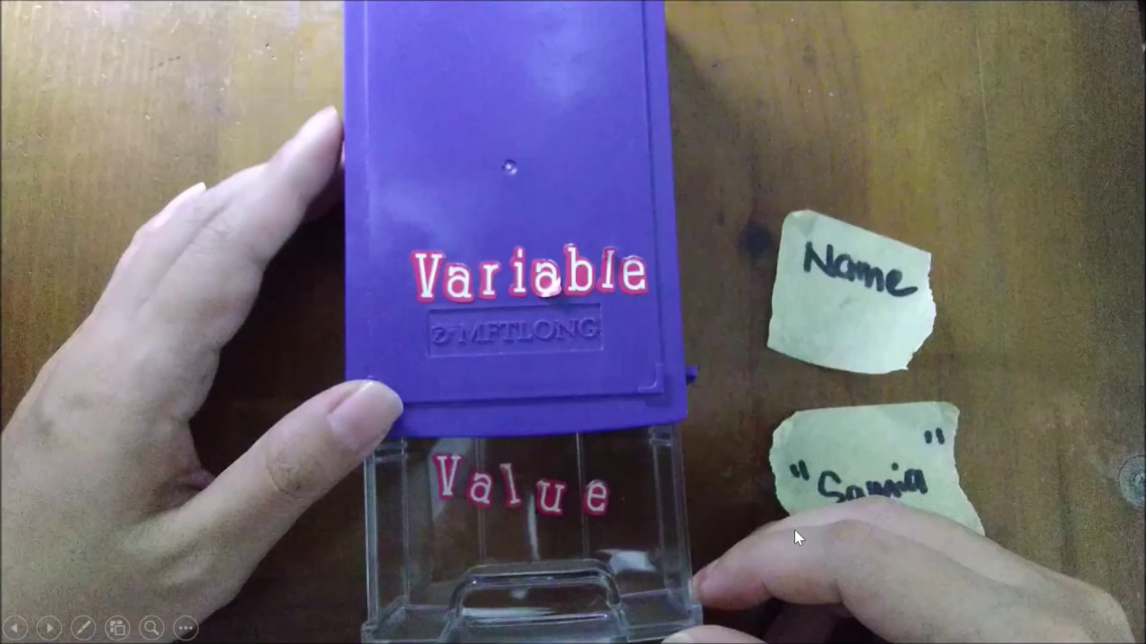 Python Lesson 01 Variables Youtube