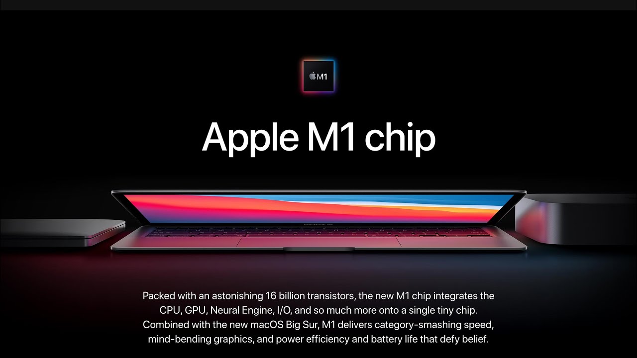 Apple M1 Chip Intro Apple Event November 10 2020 Youtube