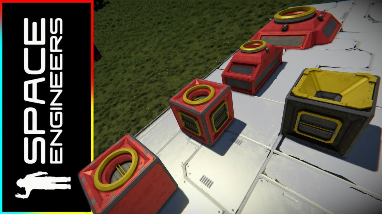 Connectors Collectors Space Engineers Mod Youtube