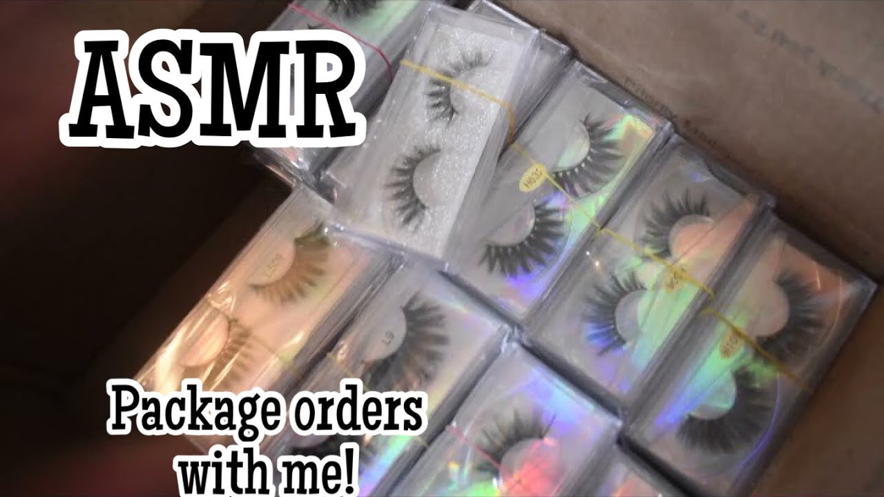 Asmr Packaging Orders Small Business Satisfying Youtube