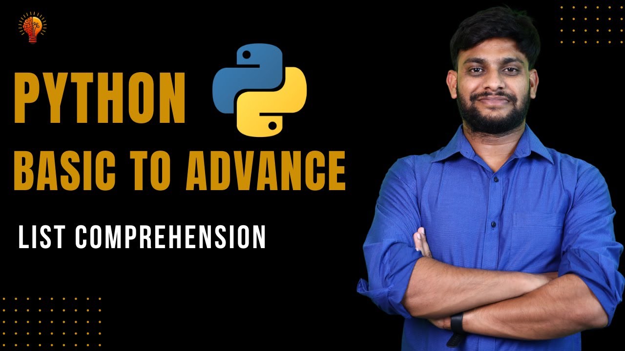List Comprehension Python Beginner To Advance Python Tutorial Youtube