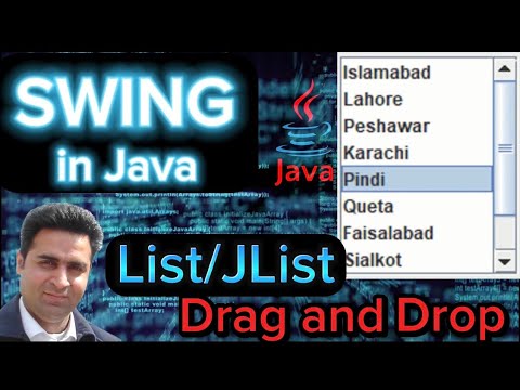 How To Use List In Java Using Drag And Drop In Netbeans Oop Made
