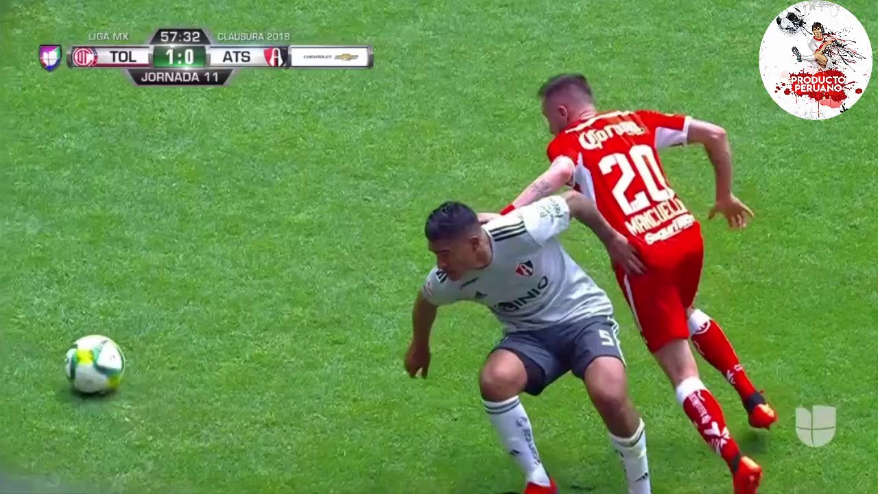 Compacto Anderson Santamaria Atlas Vs Toluca Youtube