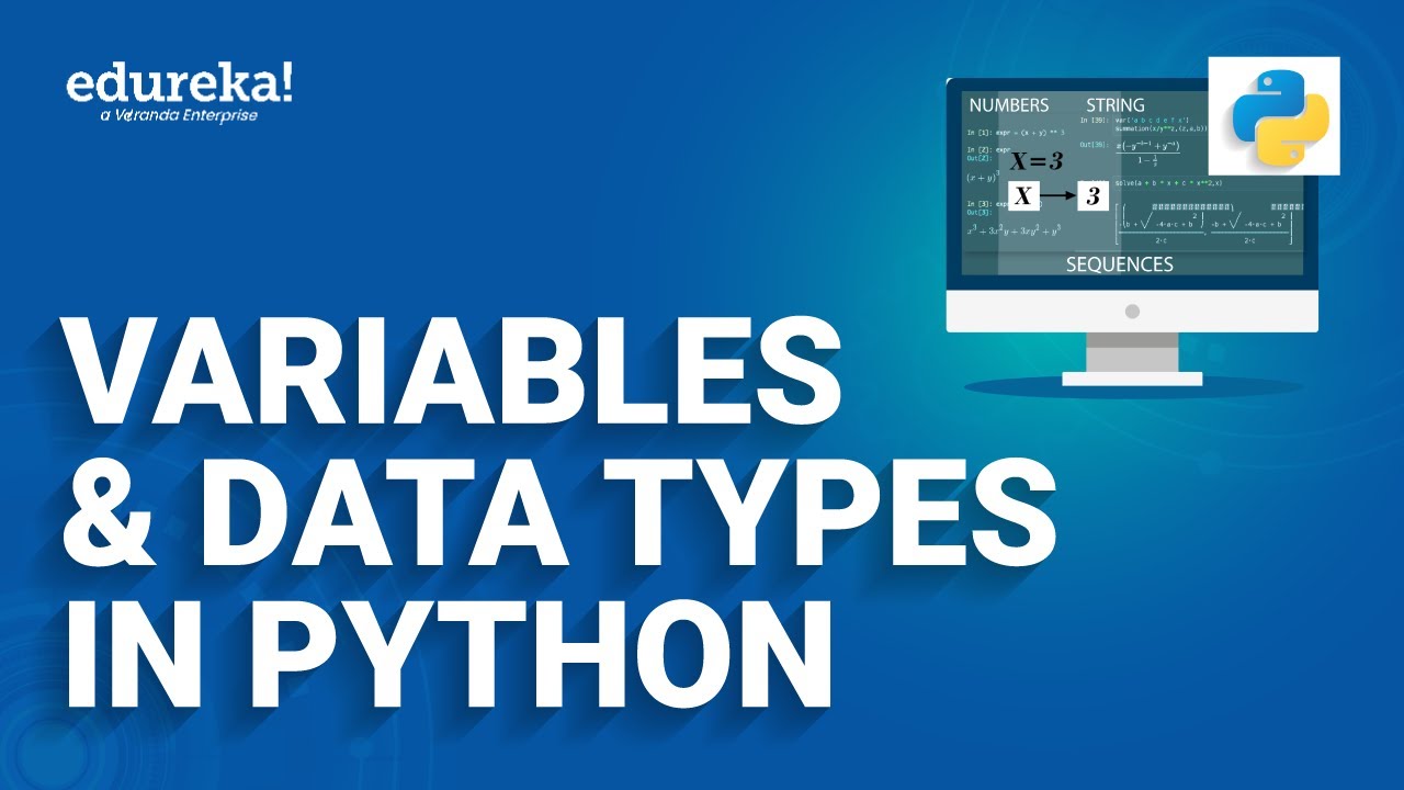 Variables Data Types In Python Python Tutorial For Beginners